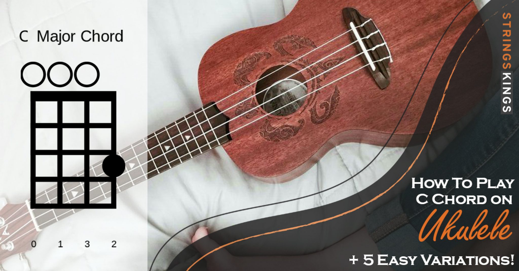 How to Play C on Ukulele + 5 Easy Variations! - Strings Kings