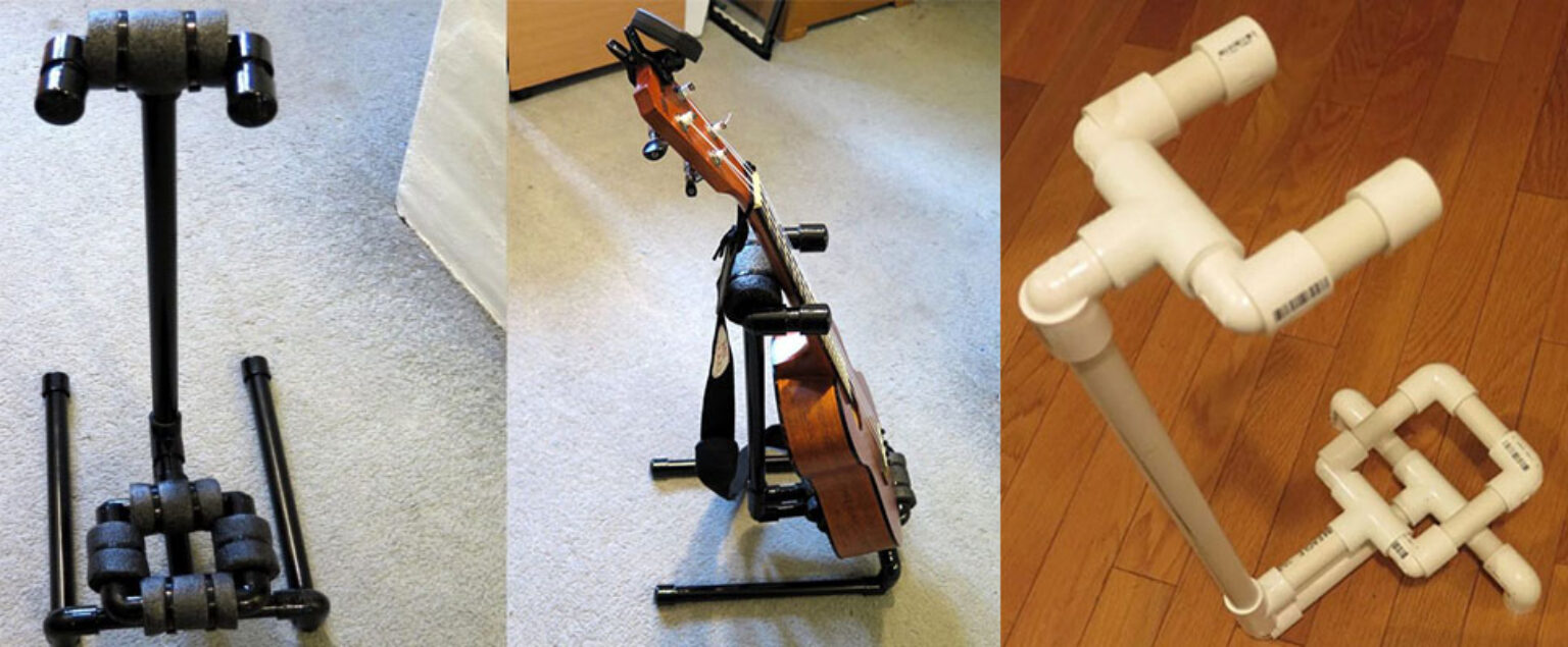 DIY Ukulele Stand in 4 Steps! Great Money-Saving Method!
