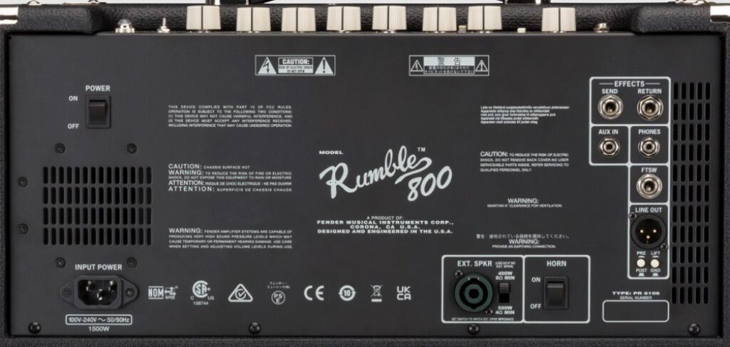 Fender Rumble 800 Combo Review: Amazing Bass Combo Amp!